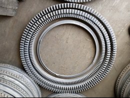 cement mixer cast iron ring gear,metal concrete mixer gear and pinion ...